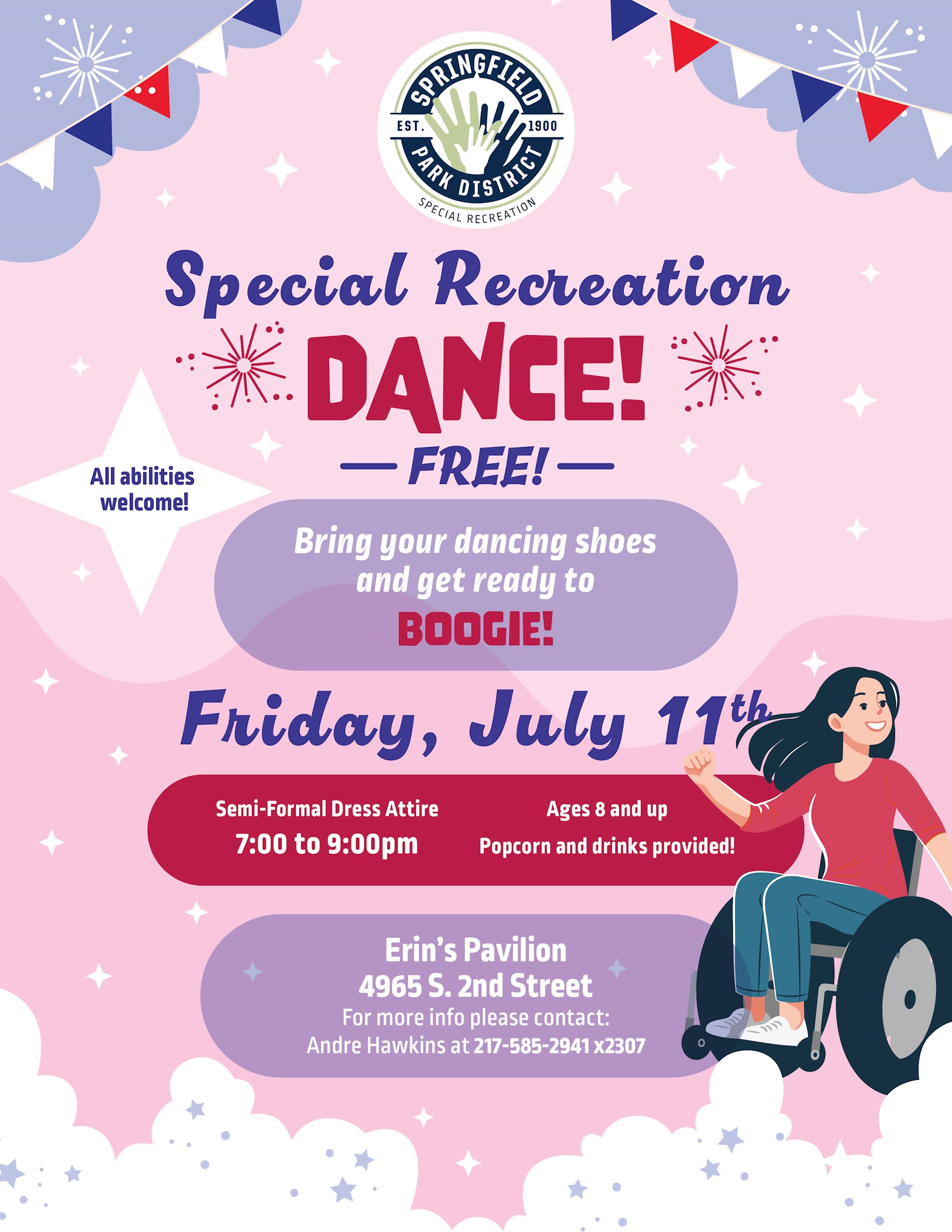 Springfield Park District Special Recreation's Independence Dance ...