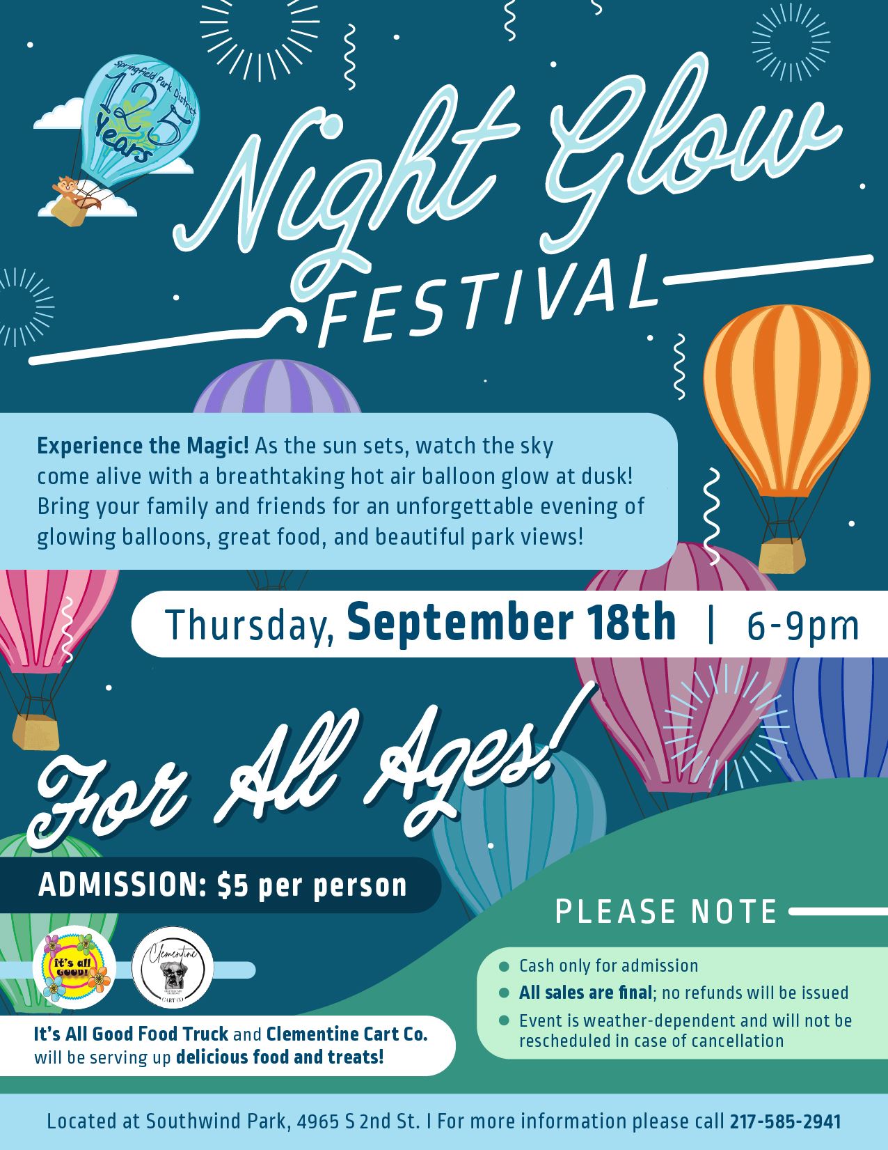 Night Glow Festival at Southwind Park! | Springfield Park District