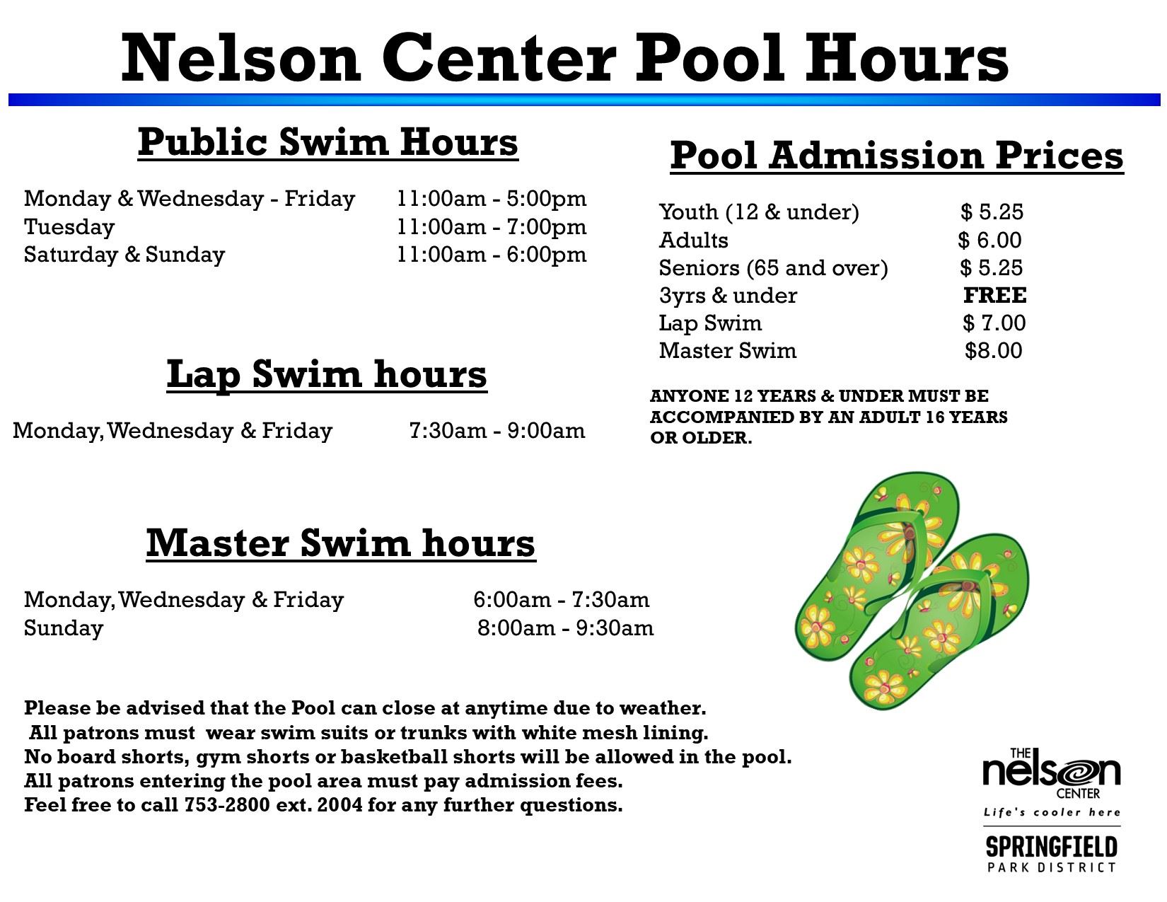 Nelson Center Outdoor Pool | Springfield Park District