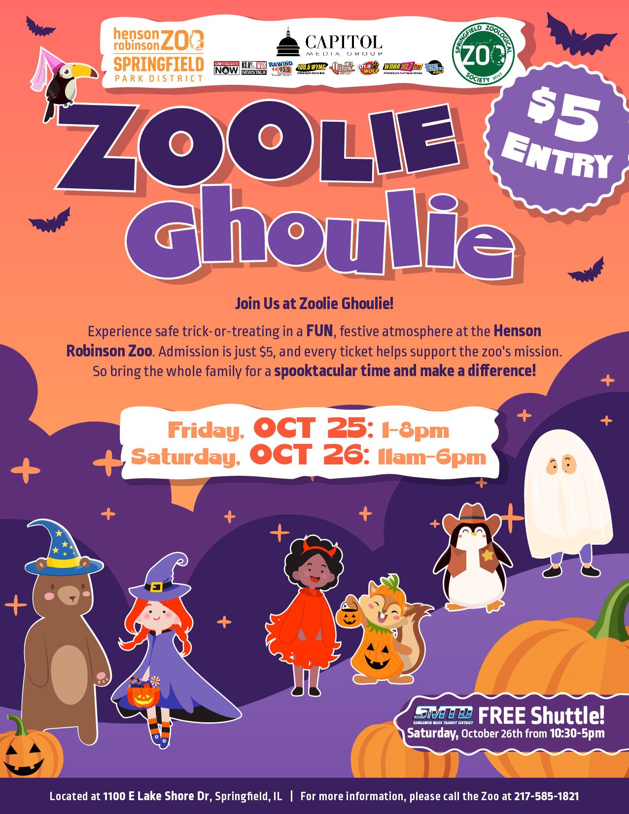 Zoolie Ghoulie | Springfield Park District