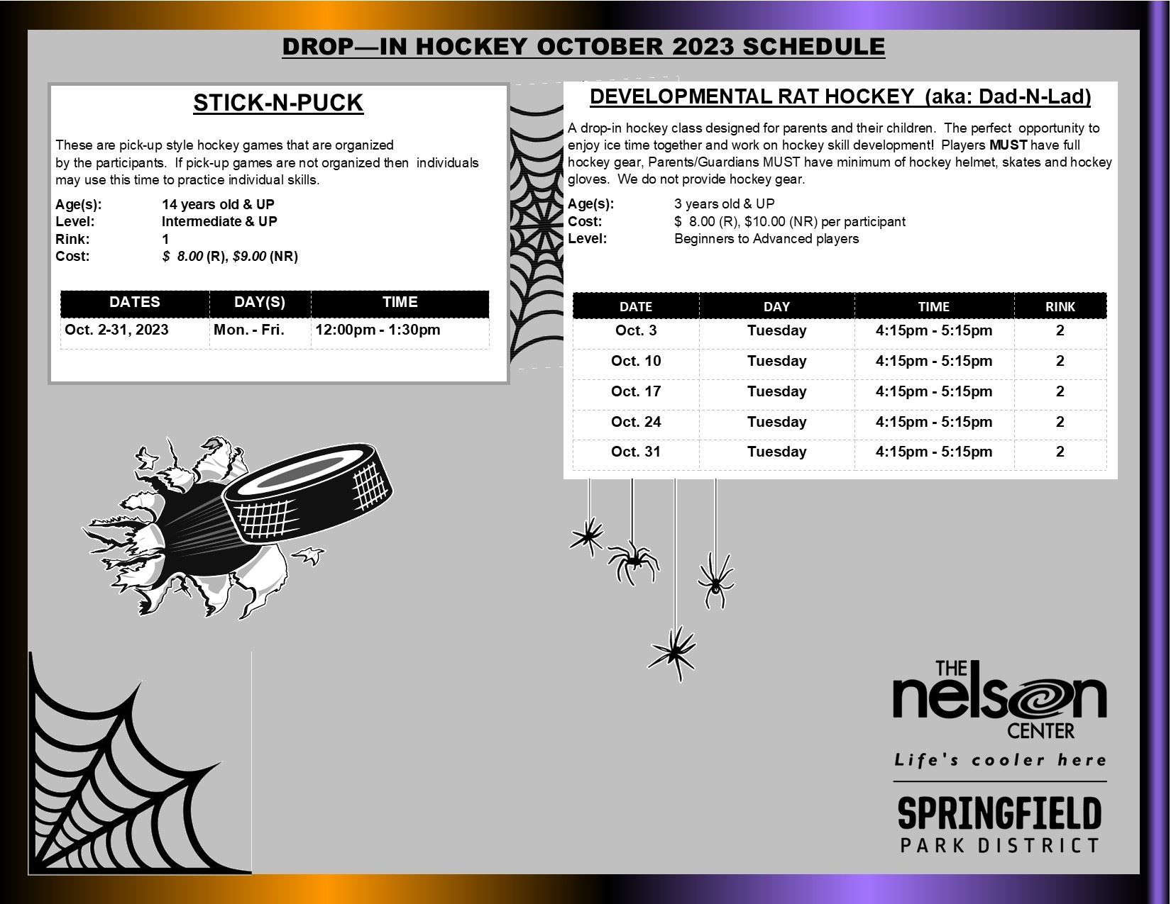 Nelson Center Ice Rink | Springfield Park District