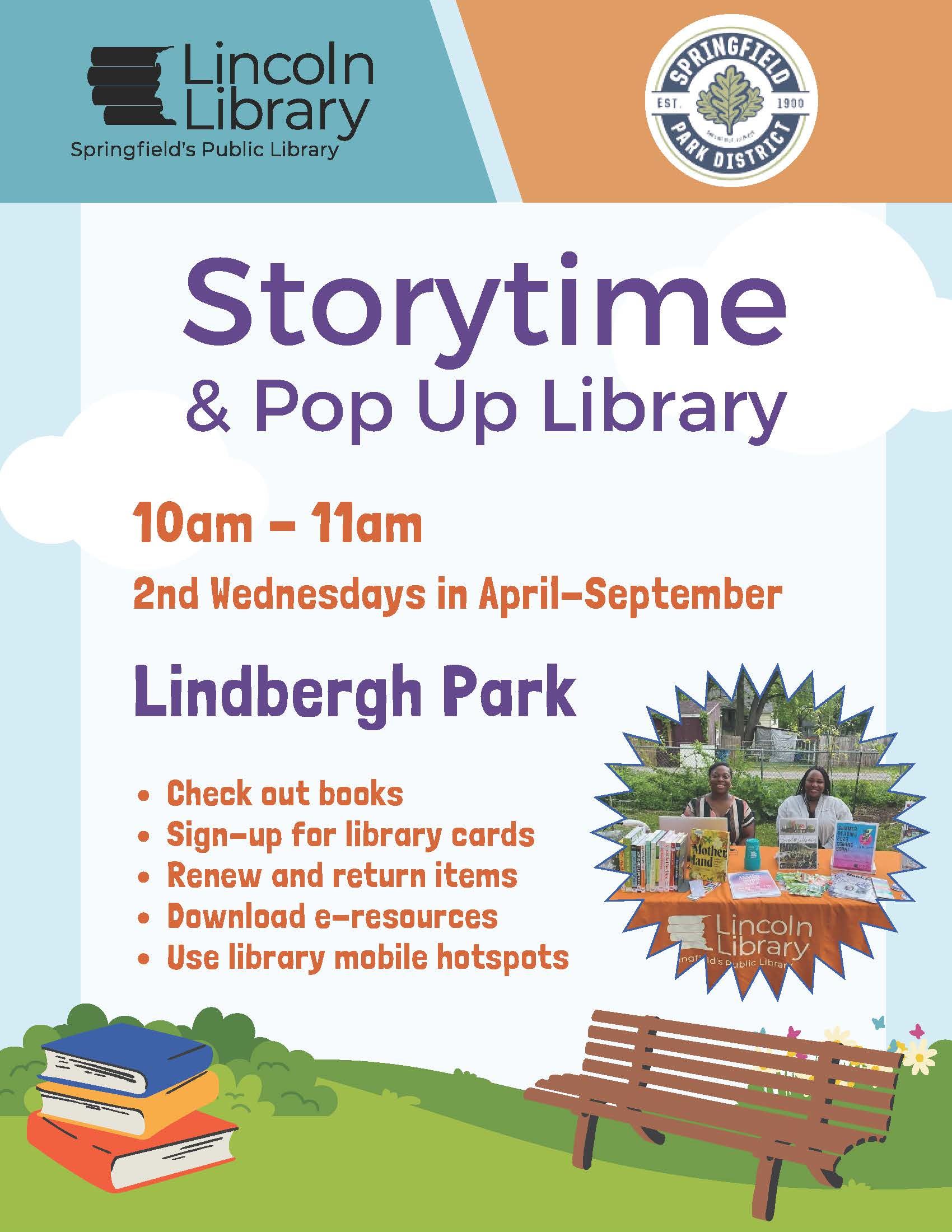 Storytime in the Park | Springfield Park District