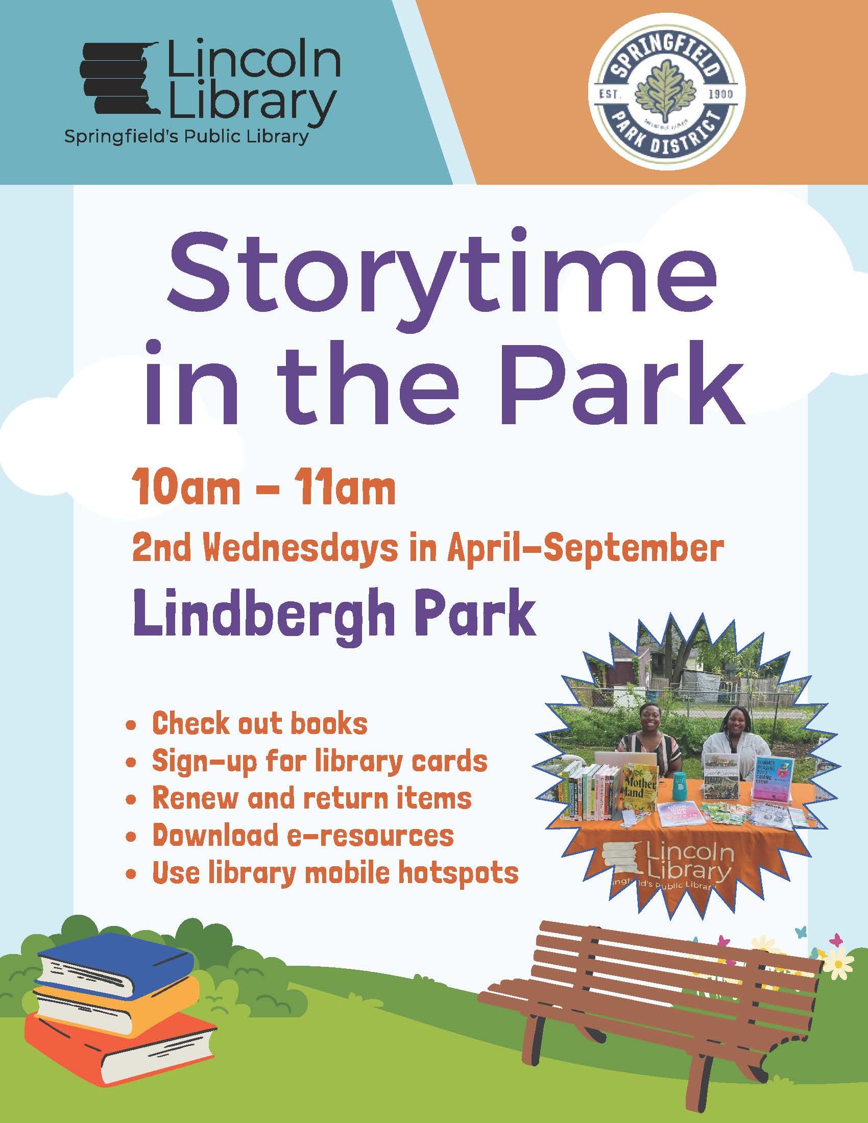 Storytime in the Park | Springfield Park District